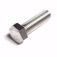China Stainless Steel Hex Bolts DIN933 931 A2-70 A4-70 M4 to M48 for Construction for sale