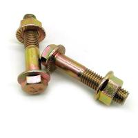 China M19 M20 M21 Flange Bolt Grade 10.9 12.9 DIN6921 Plain Finish for Secure Fastening for sale