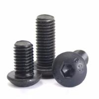 China Precision Nonstandard Parts OEM Service Hex Socket Button Head Screw ISO 7380 Plain Finish for sale