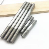 China Customizable Fastening with Stainless Steel Double End Sided Stud Bolts and Nuts for sale