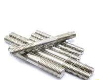 China Customizable Fastening with Stainless Steel Double End Sided Stud Bolts and Nuts for sale