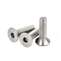 China Black High Strength Grade 10.9 Hexagon Socket Countersunk Head Bolt DIN 7991 M2-M100 for sale