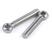 China Zinc Plated Forged Stainless Steel Eye Bolt M6 to M64 for Industrial Lifting for sale