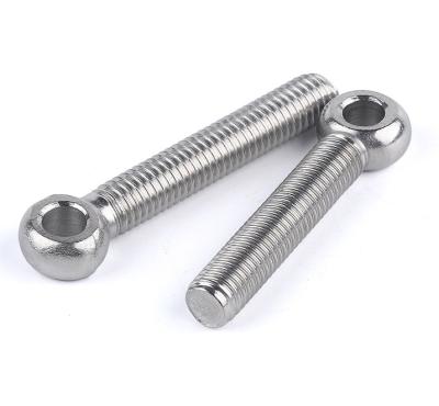China Zinc Plated Forged Stainless Steel Eye Bolt M6 to M64 for Industrial Lifting for sale