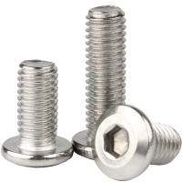 China Stainless Steel Hex Socket Head Screw and Nut DIN Standard M5 to M100 for Furniture for sale