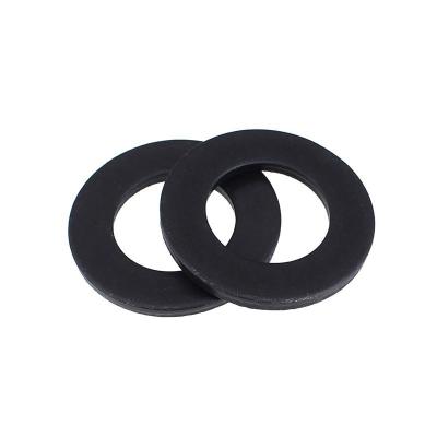 China DIN125 Thickened Flat Washer Copper Aluminum Plain Washer Black Zinc Metal Washers 8mm for sale
