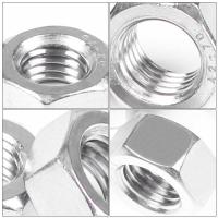 China Hot Dip Galvanized DIN 934 Hex Nut Grade 8.8 Carbon Steel M6-M64 Polished Finish for sale