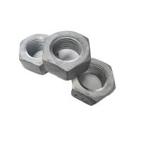China Hot Dip Galvanized DIN 934 Hex Nut Grade 8.8 Carbon Steel M6-M64 Polished Finish for sale