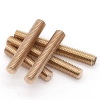 China Handan Yateng DIN975 Threaded Rods Grade 4.8 8.8 10.9 12.9 Zinc Yellow Steel Thread Bar for sale
