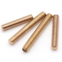 China Handan Yateng DIN975 Threaded Rods Grade 4.8 8.8 10.9 12.9 Zinc Yellow Steel Thread Bar for sale