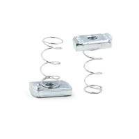China Zinc Plated M6 M8 M10 T Channel Spring Nut for Long Spring Strut Metric for sale
