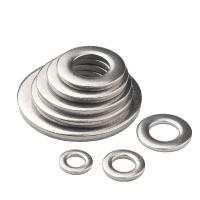 China Flat Spring Steel Spacer Thin Flat 304 Stainless Steel Washers DIN125 DIN7989 DIN988 Zinc Plated for sale