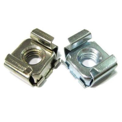 China Metric Stainless Steel Square Cage Nut Clip Nut M5 M64 for Brass Products Fasteners for sale