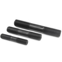 China Grade 8.8 Double Head Stud Bolts Carbon Steel Blackening Inch Clamping Type 1/2-13 for sale