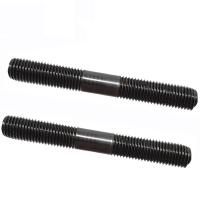 China Grade 8.8 Double Head Stud Bolts Carbon Steel Blackening Inch Clamping Type 1/2-13 for sale