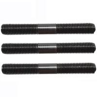 China Grade 8.8 Double Head Stud Bolts Carbon Steel Blackening Inch Clamping Type 1/2-13 for sale