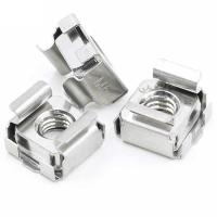 China Metric Stainless Steel Square Cage Nut Clip Nut M5 M64 for Brass Products Fasteners for sale