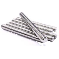China Stainless Steel A4-70 A2-70 Stud Bolt DIN976 Threaded Rod M4-M48 Length 10-300mm for sale