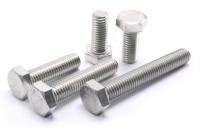 China Stainless Steel Bolts Nuts DIN933 M4 M30 Grade SUS304 Plain Zinc for sale