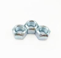 China ISO9001 Zinc Finish Hexagon Point Lock Nuts DIN980V M4-M30 Secure Fastening for sale