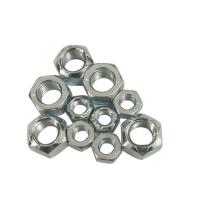 China ISO9001 Zinc Finish Hexagon Point Lock Nuts DIN980V M4-M30 Secure Fastening for sale
