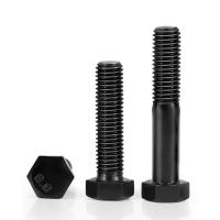 China High Strength Steel Hexagon Head Screws DIN931 Grade 12.9 M10-M30 for Industrial Fastening for sale