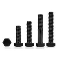 China High Strength Steel Hexagon Head Screws DIN931 Grade 12.9 M10-M30 for Industrial Fastening for sale