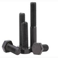 China High Strength Steel Hexagon Head Screws DIN931 Grade 12.9 M10-M30 for Industrial Fastening for sale