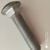China Hot Dipped Galvanized Round Head Guardrail Splice Bolt and Nut ANSI Standard 16mm for sale