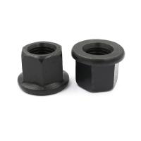 China ISO Standard High Flange Nut with Pad Plate Hexagonal Thickening Nut M10 to M30 for sale