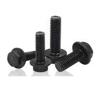 China DIN6921 Flange Hex Head Bolt M6 M10 M12 1-500mm Building Thickness for sale