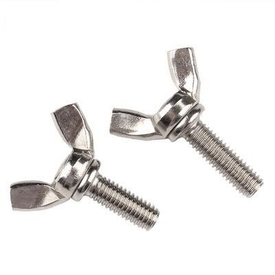 China ANSI Standard Dog Bolt with Wing Nut Grade 4.8 8.8 10.9 12.9 for sale