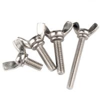 China ANSI Standard Dog Bolt with Wing Nut Grade 4.8 8.8 10.9 12.9 for sale