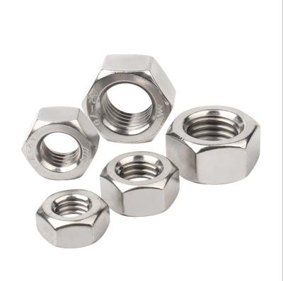 China Carbon Steel Hex Head Nut M6 M8 M10 DIN934 for Building Construction Projects for sale