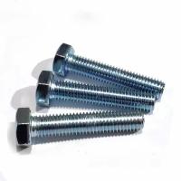China ISO9001 Certified High Strength Hex Bolt Grade 8.8 DIN933 DIN931 M4-M100 for sale