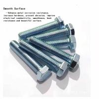 China ISO9001 Certified High Strength Hex Bolt Grade 8.8 DIN933 DIN931 M4-M100 for sale