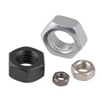 China Metric ISO DIN 934 Hexagon Nut Zinc Plated Black M6 M8 M10 M12 M16 M20 for sale