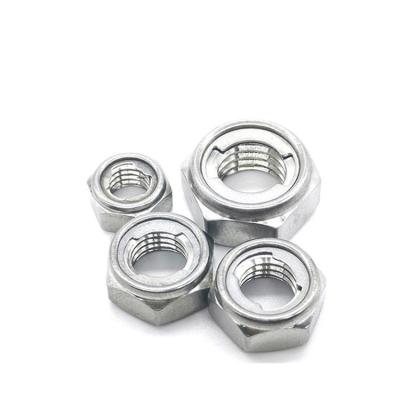 China All Metal Hex Lock Nut DIN980 Metric M8 M10 M12 M16 HDG Coated for sale