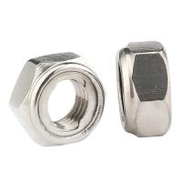 China All Metal Hex Lock Nut DIN980 Metric M8 M10 M12 M16 HDG Coated for sale