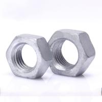 China Hot Dip Galvanized Hex Bolt and Nut M10 M16 DIN933 DIN934 Carbon Steel for sale