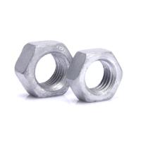 China Hot Dip Galvanized Hex Bolt and Nut M10 M16 DIN933 DIN934 Carbon Steel for sale