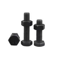 China Zinc Plated Grade 8.8 Hex Bolts and Nuts M6-M36 DIN933 934 for Industrial Use for sale