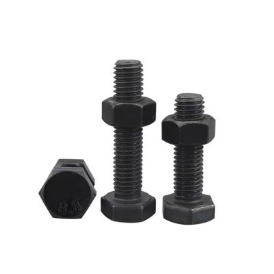 China Zinc Plated Grade 8.8 Hex Bolts and Nuts M6-M36 DIN933 934 for Industrial Use for sale