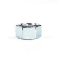 China Carbon Steel DIN Standard Galvanized Hex Nut M6 M8 M10 Zinc Plated Blue White for sale
