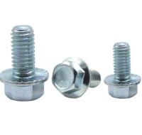 China DIN6921 Hex Flange Bolts M6-M36 ISO9001 Certified Black Oxide Galvanized for sale