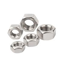 China Yellow Zinc Plated SS304 SS316 A2 A4 70 80 Hex Nut DIN934 for Industrial Fasteners for sale