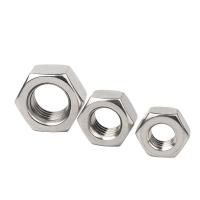 China Yellow Zinc Plated SS304 SS316 A2 A4 70 80 Hex Nut DIN934 for Industrial Fasteners for sale