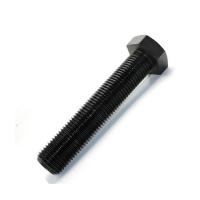 China Grade 8.8 Heavy Hex Bolt with Nut and Washer Black Finish High Strength Steel Fastener for sale