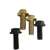 China DIN 6921 Carbon Steel Hex Flange Bolts with Point ISO9001 M6-M20 for sale