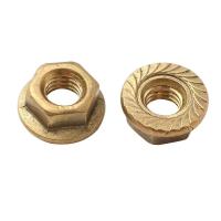 China Metric DIN 6923 Stainless Steel Hex Flange Nut M8 M10 M12 Direct Supply for sale